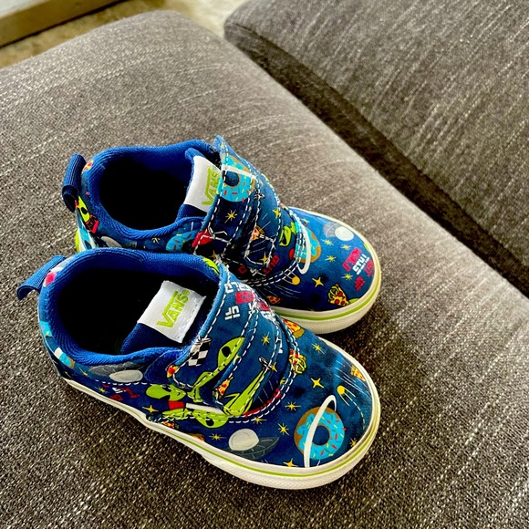 Vans | Shoes | Toddler Vans Alien Theme | Poshmark